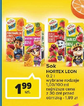 Sok multiwitamina Hortex leon - cena - promocje - opinie - sklep | Blix ...