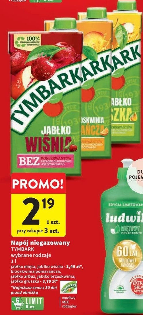 Soki i napoje niegazowane Intermarche - promocje i gazetki luty 2024 | Blix.pl
