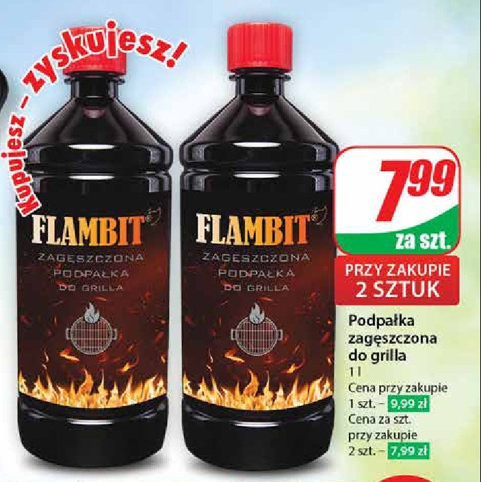 Podpałka do grilla w płynie Flambit - cena - promocje - opinie - sklep ...
