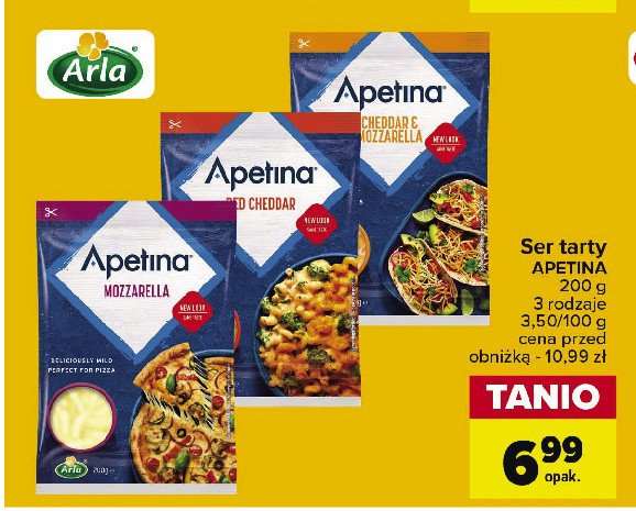 Ser red cheddar tarty Arla apetina - cena - promocje - opinie - sklep ...