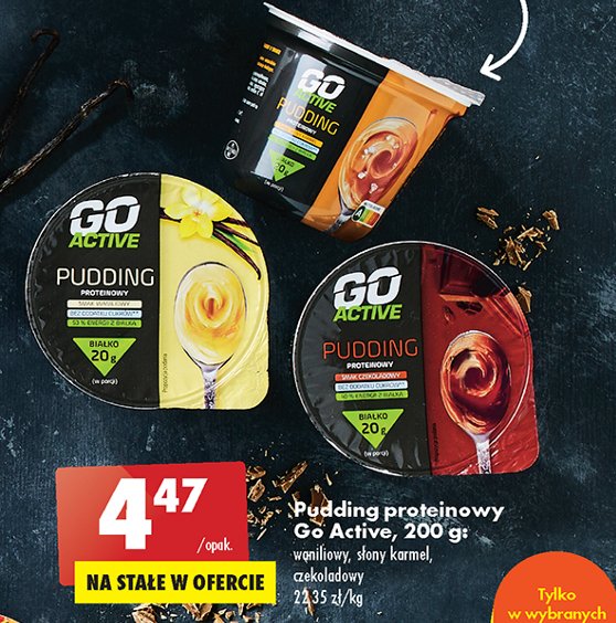 Pudding proteinowy czekoladowy Go active - cena - promocje - opinie ...