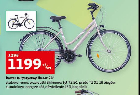 Rower turystyczny husar 28" - cena - promocje - opinie - sklep | Blix ...