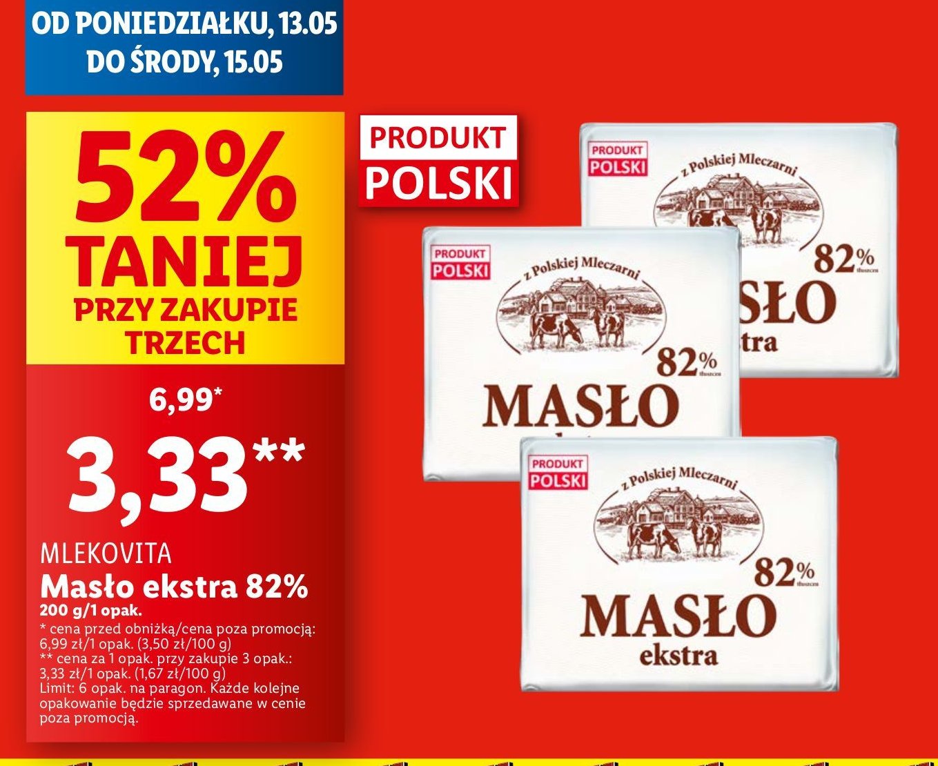 Masło z polskiej mleczarni Mlekovita - cena - promocje - opinie - sklep ...