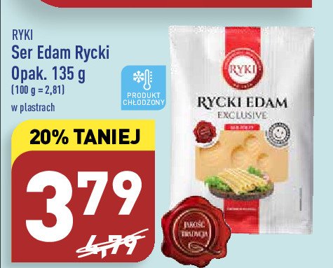 Ser rycki edam exclusive Ryki - cena - promocje - opinie - sklep | Blix.pl