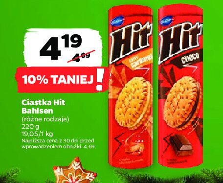 Ciastka słony karmel Hit Hit bahlsen - cena - promocje - opinie - sklep ...
