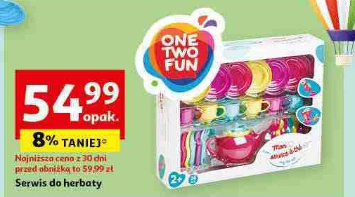 Serwis do herbaty One two fun (by auchan) - cena - promocje - opinie ...