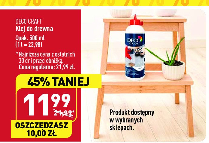 Klej do drewna Deco craft - cena - promocje - opinie - sklep | Blix.pl ...