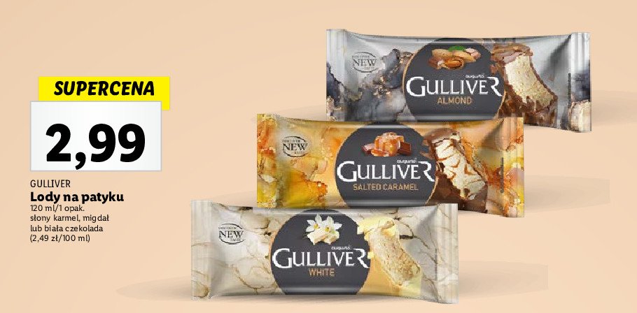 Lód vanilla flavour w polewie czekoladowej z orzechami Augusto joy ...