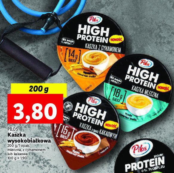 Kaszka mleczna PILOS HIGH PROTEIN - cena - promocje - opinie - sklep ...