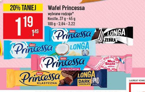 Wafelek Princessa zebra - cena - promocje - opinie - sklep | Blix.pl ...
