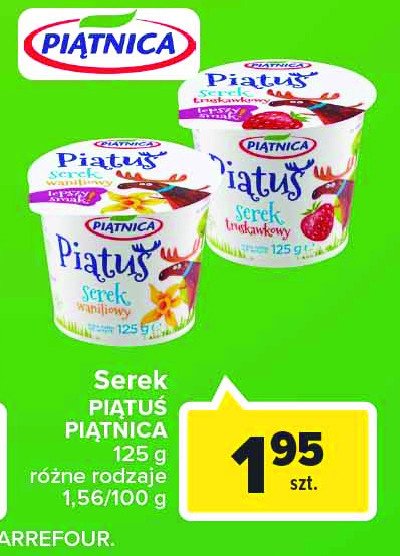 Serek waniliowy Piątnica piątuś - cena - promocje - opinie - sklep ...