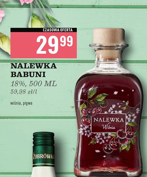 Nalewka NALEWKA BABUNI WIŚNIOWA - cena - promocje - opinie - sklep | Blix.pl - Brak ofert