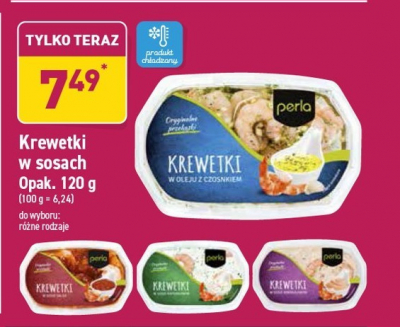 Krewetki w oleju z czosnkiem Perla - cena - promocje - opinie - sklep | Blix.pl - Brak ofert