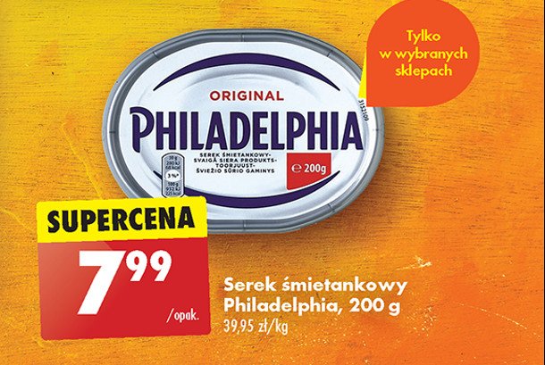 Serek śmietankowy Philadelphia - cena - promocje - opinie - sklep ...