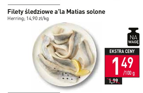 Filety śledziowe solone a'la matias Herring - cena - promocje - opinie ...