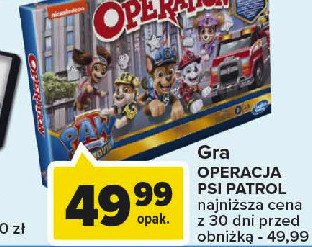 Gra operacja psi patrol Hasbro - cena - promocje - opinie - sklep ...