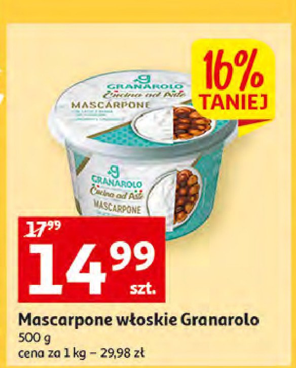 Ser mascarpone kremy GRANAROLO - cena - promocje - opinie - sklep ...