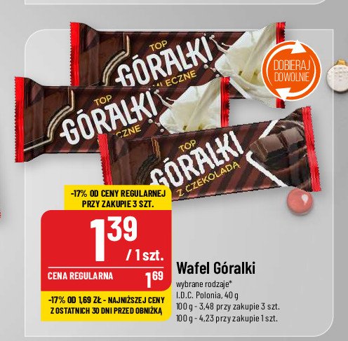 Wafel mleczny Góralki top - cena - promocje - opinie - sklep | Blix.pl ...