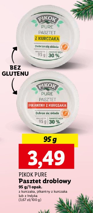 Pasztet z kurczaka Pikok pure - cena - promocje - opinie - sklep | Blix.pl