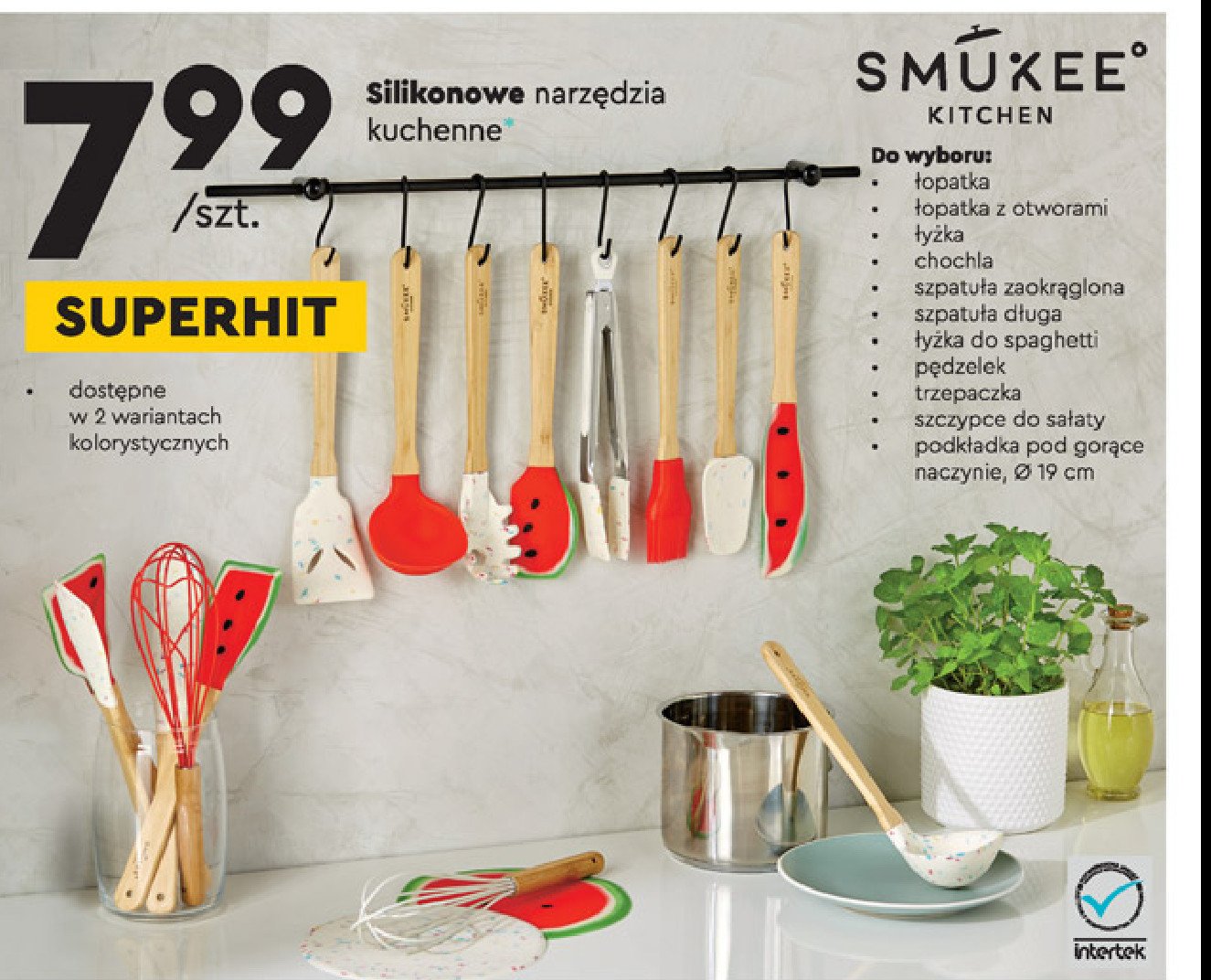 Szpatułka silikonowa długa Smukee kitchen - cena - promocje - opinie ...