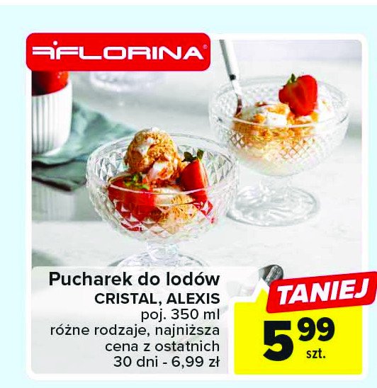 Pucharek do lodów alexis 350 ml Florina (florentyna) - cena - promocje ...