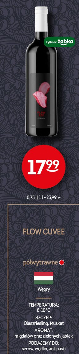 Wino Flow cuvee red - cena - promocje - opinie - sklep | Blix.pl - Brak ...