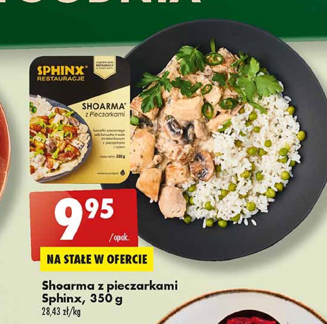 Danie shoarma z pieczarkami Sphinx - cena - promocje - opinie - sklep ...