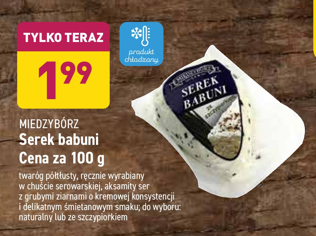 Serek babuni ze szczypiorkiem Osm międzybórz - cena - promocje - opinie ...