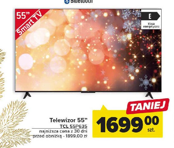 Telewizor 55" led 55p635 Tcl - cena - promocje - opinie - sklep | Blix ...
