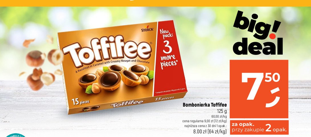 Bombonierka Toffifee - cena - promocje - opinie - sklep | Blix.pl