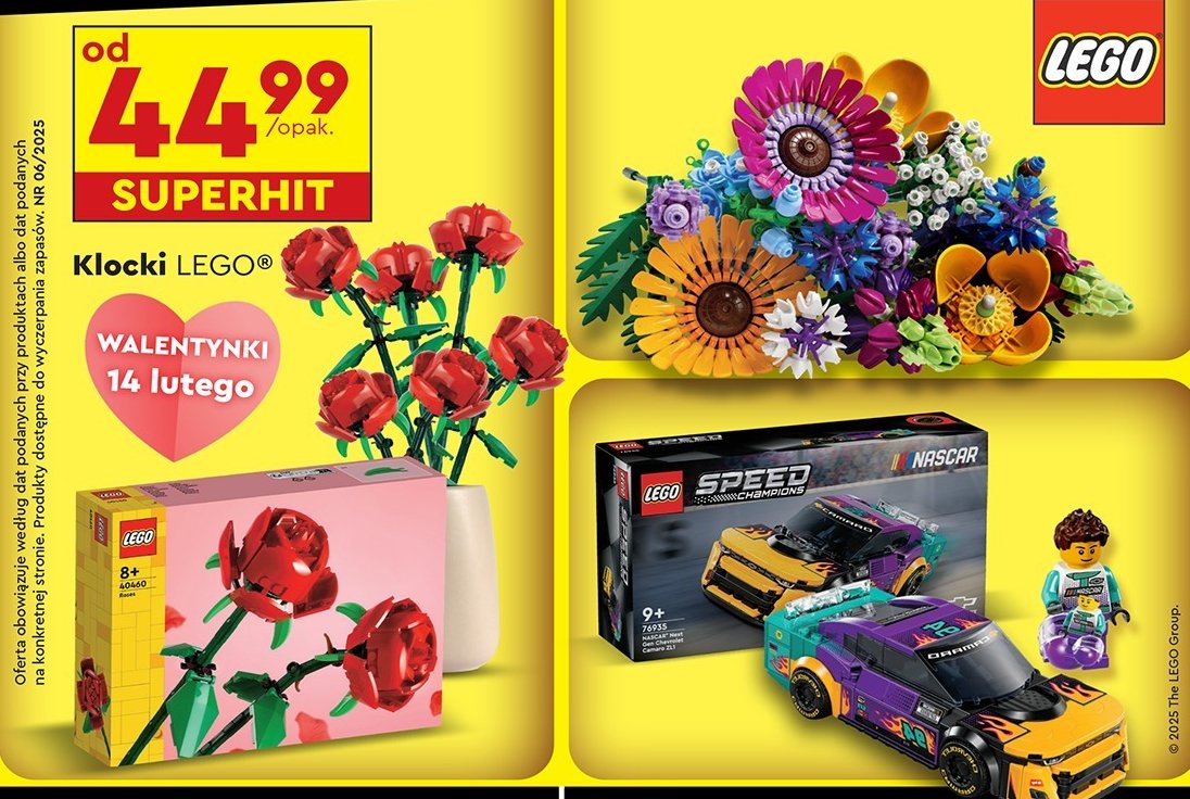 Lego Biedronka - promocje i gazetki luty 2025 | Blix.pl