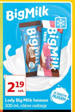 Lód trio Algida big milk - cena - promocje - opinie - sklep | Blix.pl