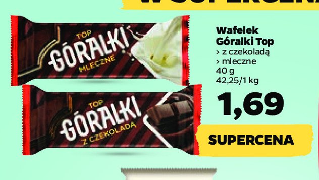 Wafel mleczny Góralki top - cena - promocje - opinie - sklep | Blix.pl ...