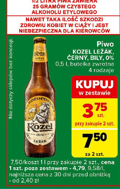 Piwo - promocje i gazetki wrzesień 2024 | Blix.pl