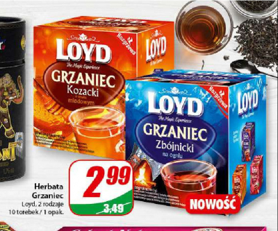 Grzaniec zbójnicki na ogniu Loyd tea grzaniec - cena - promocje ...