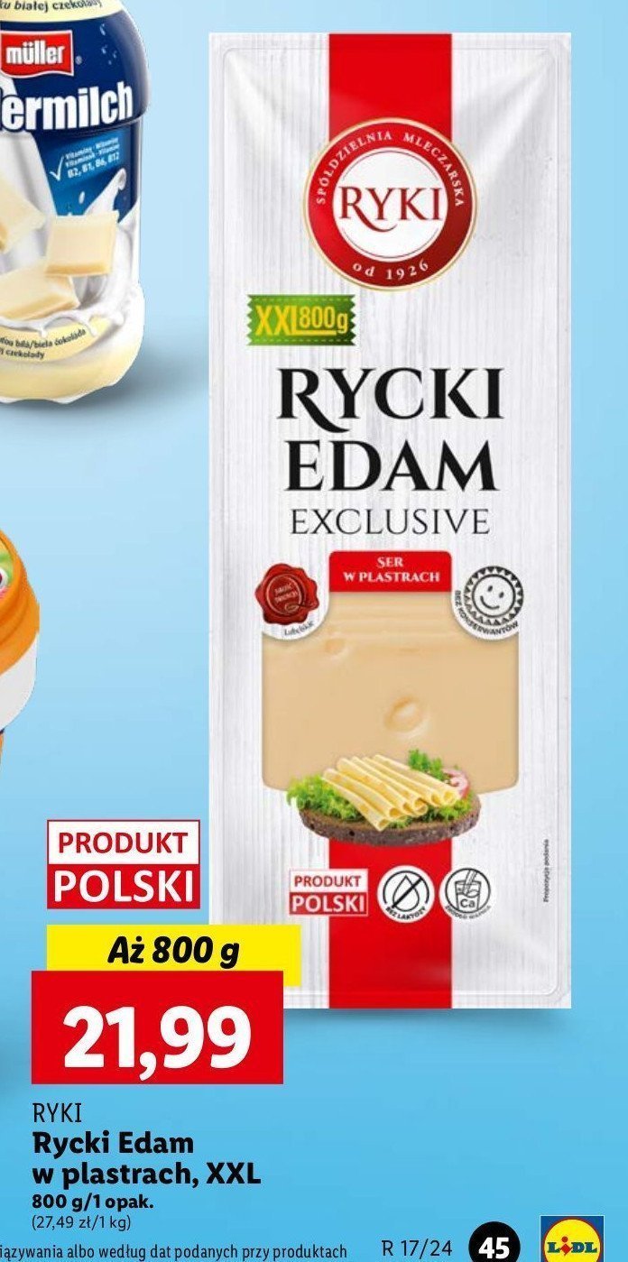 Ser rycki edam Ryki - cena - promocje - opinie - sklep | Blix.pl - Brak ...