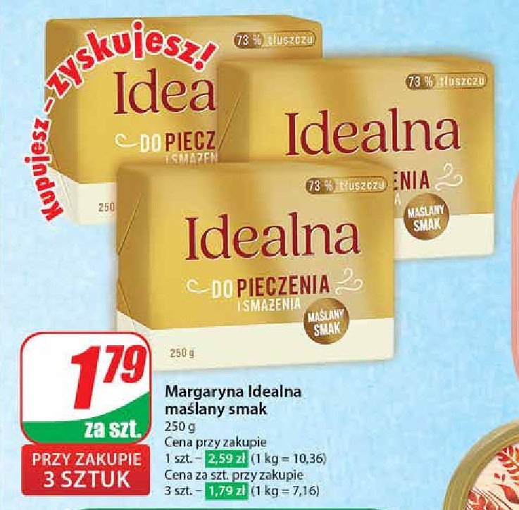 Margaryna Idealna - cena - promocje - opinie - sklep | Blix.pl