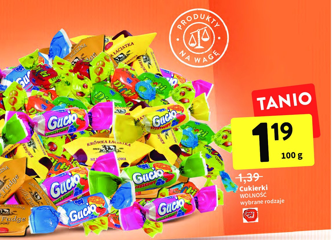 Cukierki mix Wolność - cena - promocje - opinie - sklep | Blix.pl