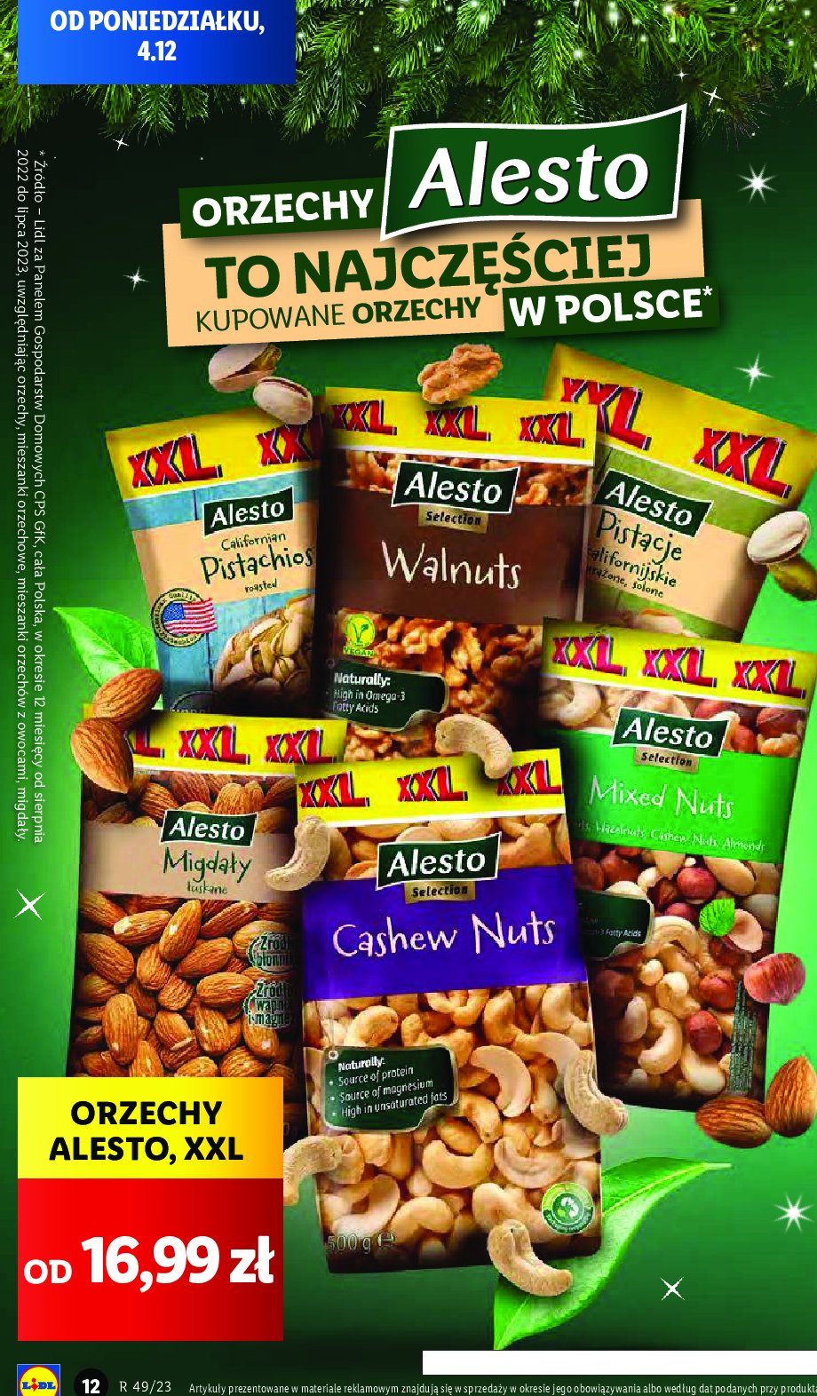 Mieszanka orzechów Alesto - cena - promocje - opinie - sklep | Blix.pl - Brak ofert