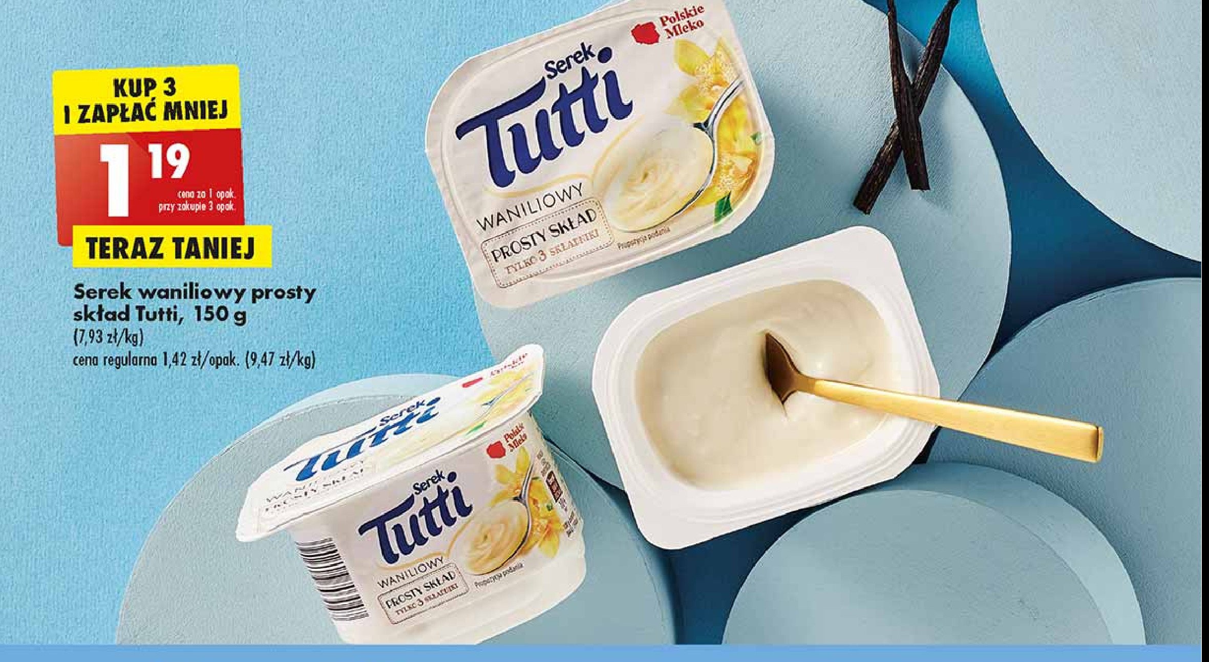 Serek waniliowy prosty skład Tutti - cena - promocje - opinie - sklep ...