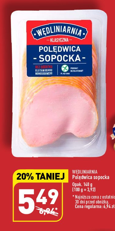 Poledwica sopocka Wędliniarnia classic - cena - promocje - opinie ...