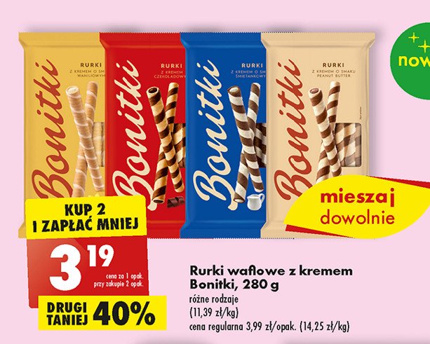 Wafle mleczne z kawałkami orzechów K-classic - cena - promocje - opinie ...