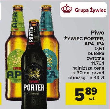 Piwo Żywiec porter - cena - promocje - opinie - sklep | Blix.pl - Brak ...
