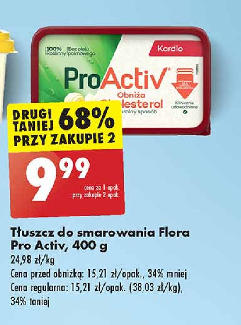 Margaryna kardio Flora pro-activ - cena - promocje - opinie - sklep ...