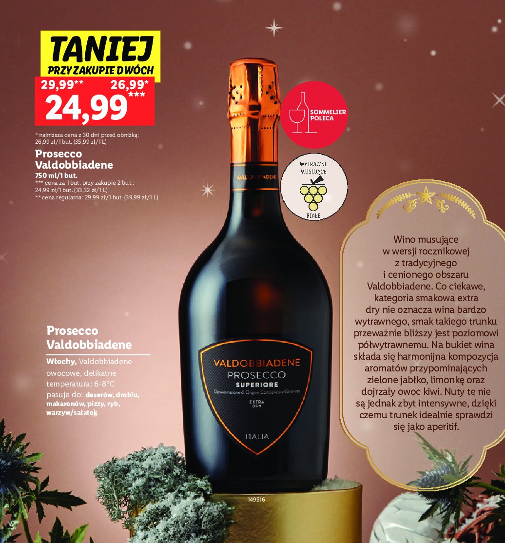 Wino Valdobbiadene prosecco superiore - cena - promocje - opinie - sklep | Blix.pl - Brak ofert