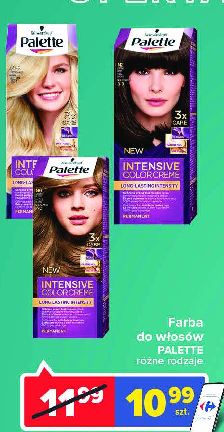 Farba do włosów ciemny brąz n2 Palette intensive color creme - cena - promocje - opinie - sklep ...