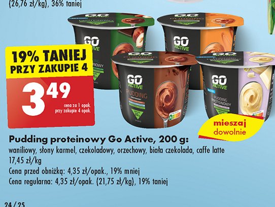 Pudding proteinowy słony karmel Go active - cena - promocje - opinie ...