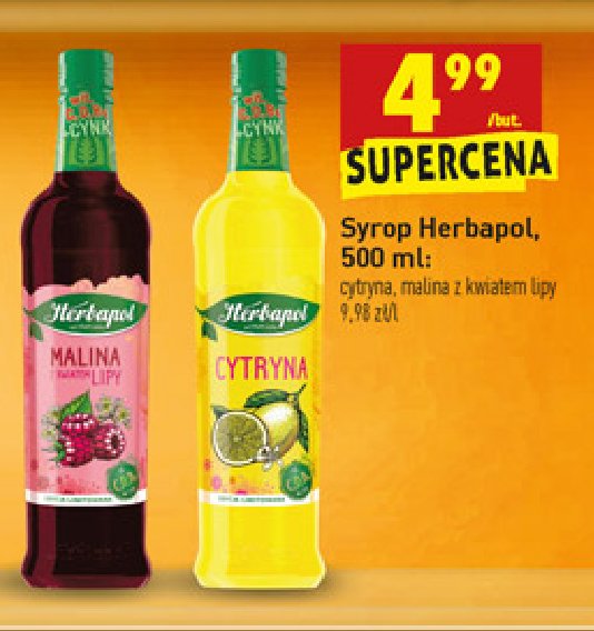 Syrop cytrynowy Herbapol - cena - promocje - opinie - sklep | Blix.pl