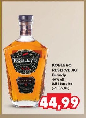 Brandy Koblevo reserve vsop - cena - promocje - opinie - sklep | Blix.pl - Brak ofert